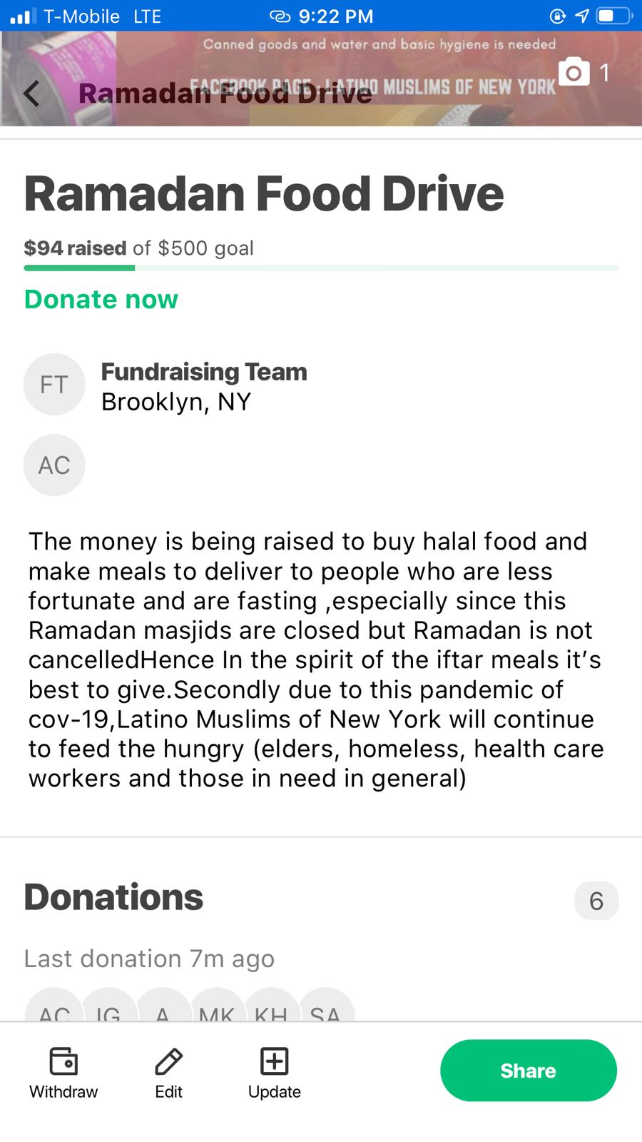 RAMADAN FOOD DRIVE – STAND WITH LATINO MUSLIMS OF NEW YORK | Adhan Radio